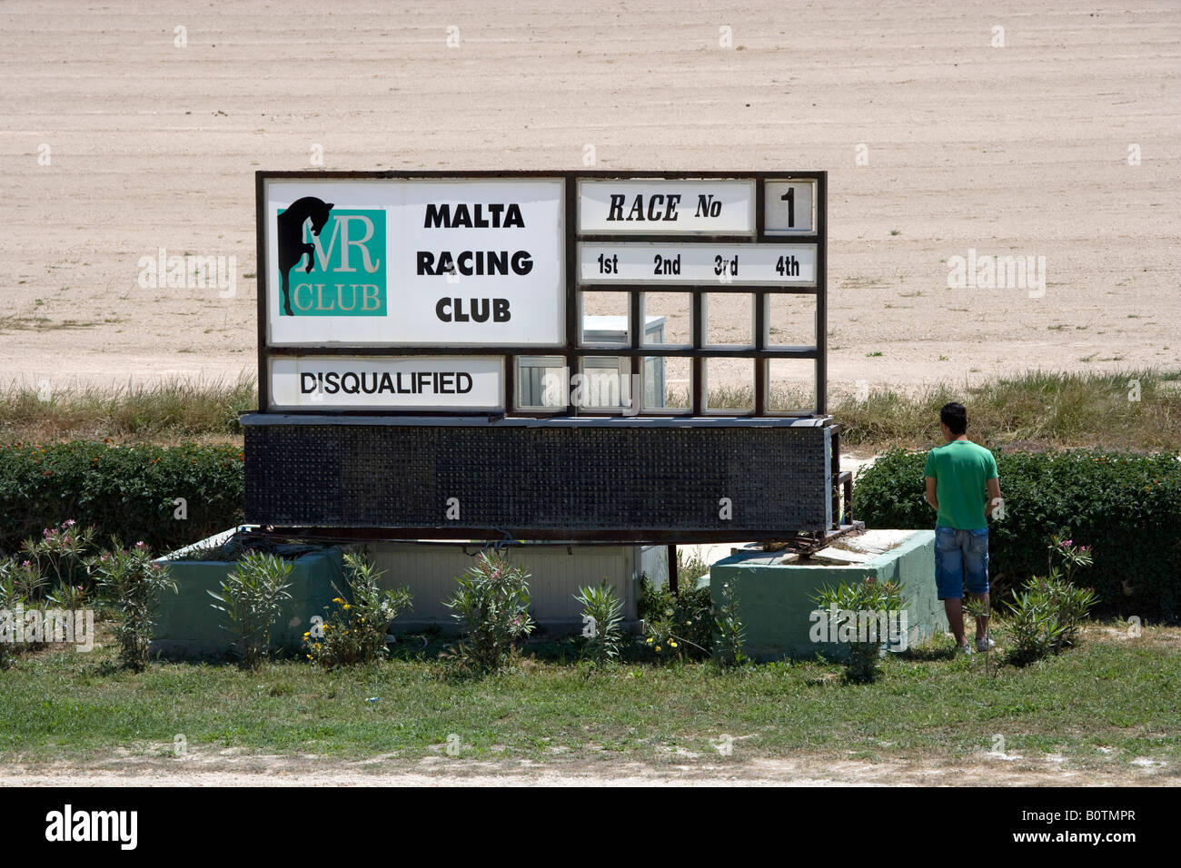Malta horse racing track marsa hi-res stock photography and images - Alamy