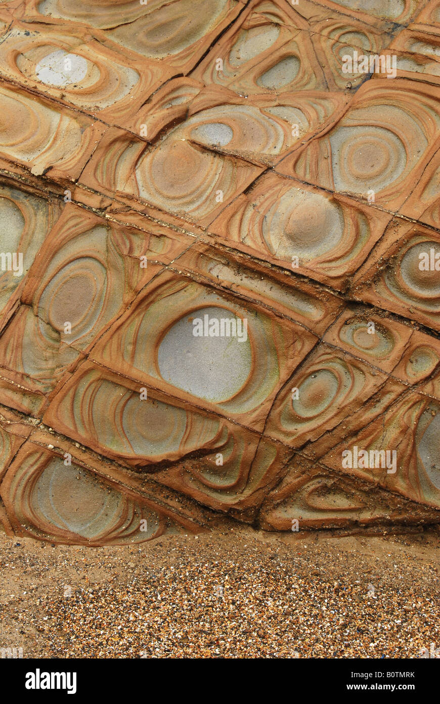 Rock formations, Widemouth Bay, Bude, North Cornwall, England, UK Stock ...