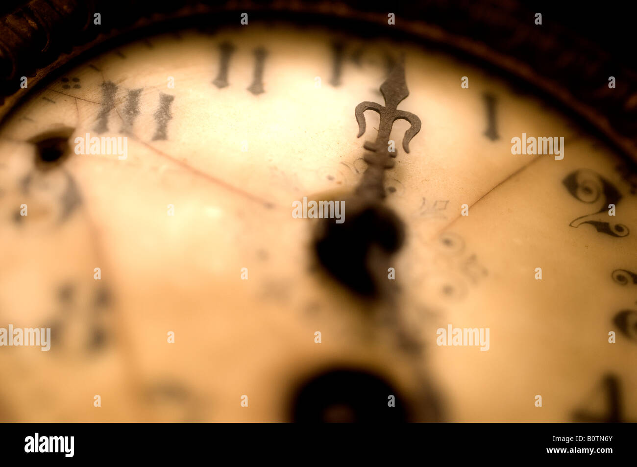 Antique clock face Stock Photo - Alamy