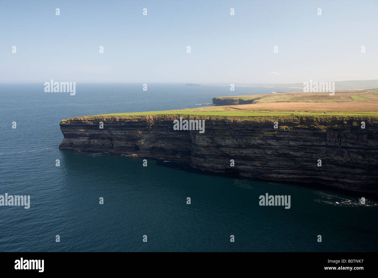High coastal cliff coastline atlantic ocean hi-res stock photography ...