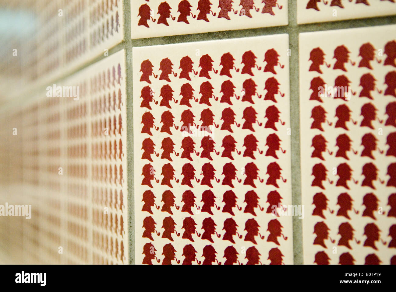 Sherlock holmes ceramic tiles hi-res stock photography and images - Alamy