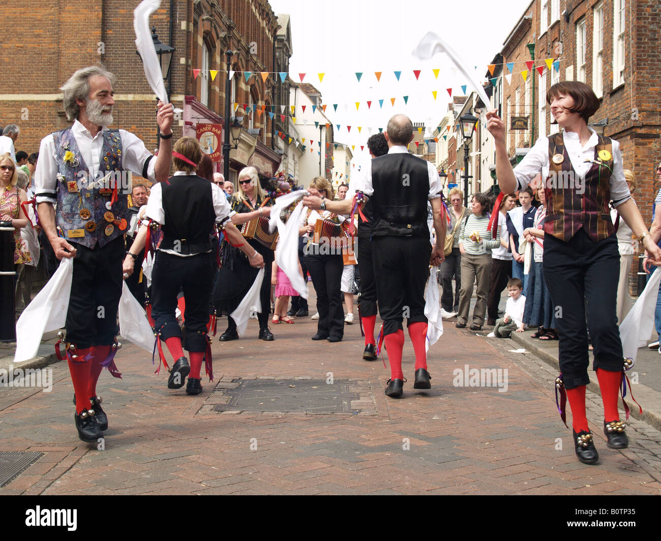 Traditional morris dancer costume hi-res stock photography and images ...