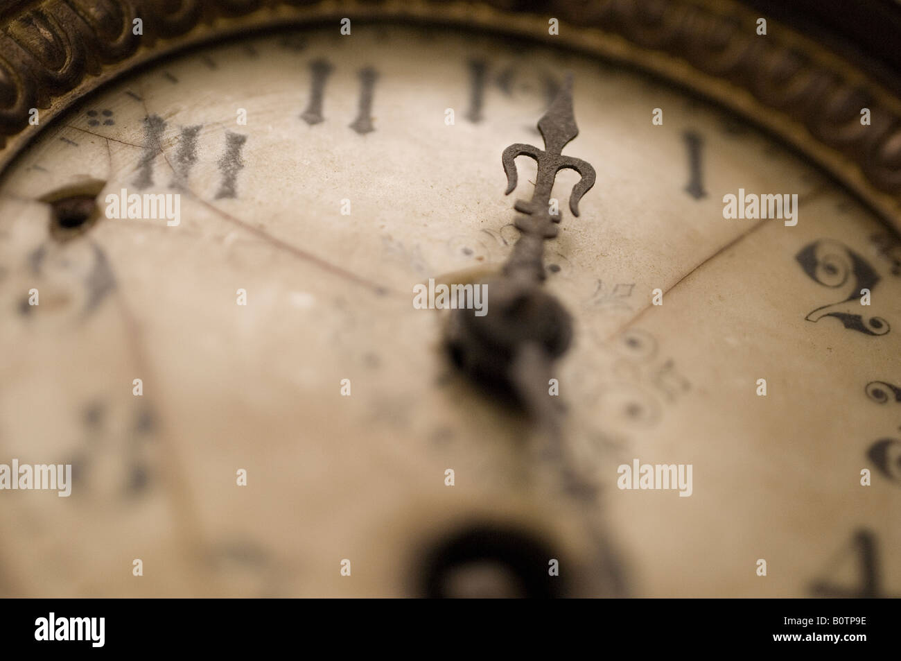 Antique clock face Stock Photo - Alamy
