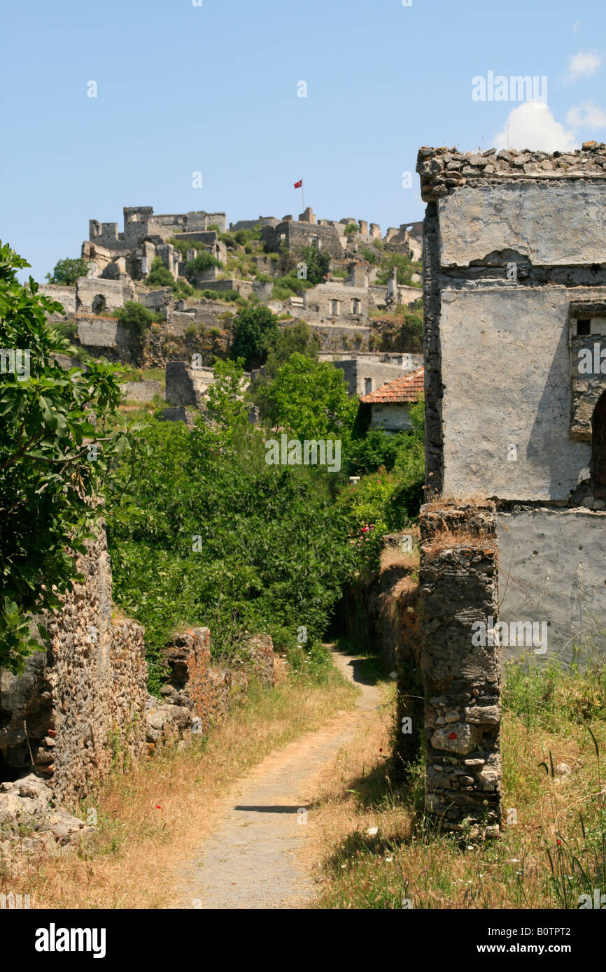 Levissi ghost visit travel ruins hi-res stock photography and images ...