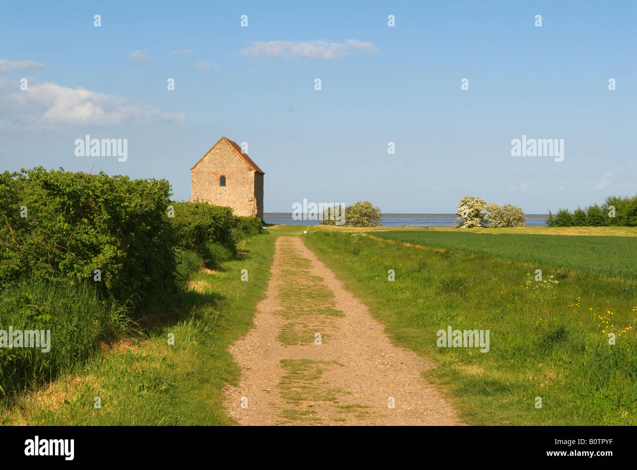 Bradwell on Sea, St Peter on the Wall a Celtic Saxon Chapel Essex 2009 ...