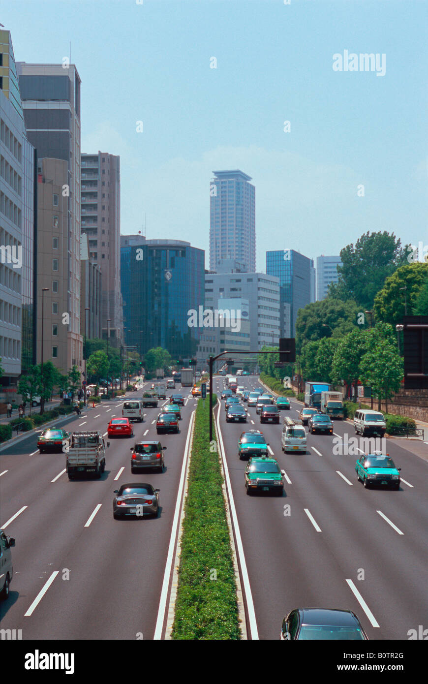Street in Akasaka, Tokyo, Japan Stock Photo - Alamy