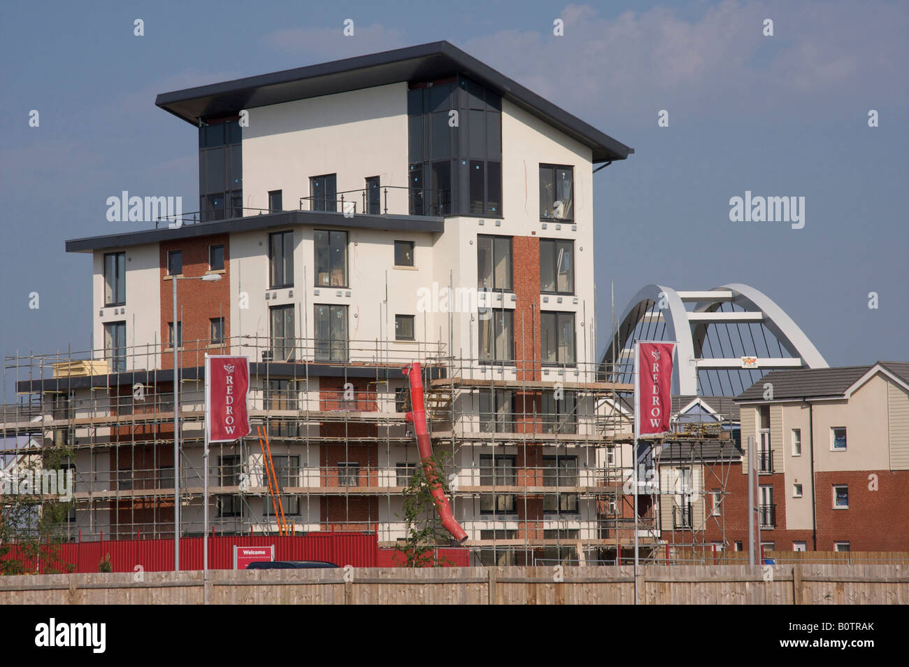 Housing development alexandra gate newport hi-res stock photography and ...