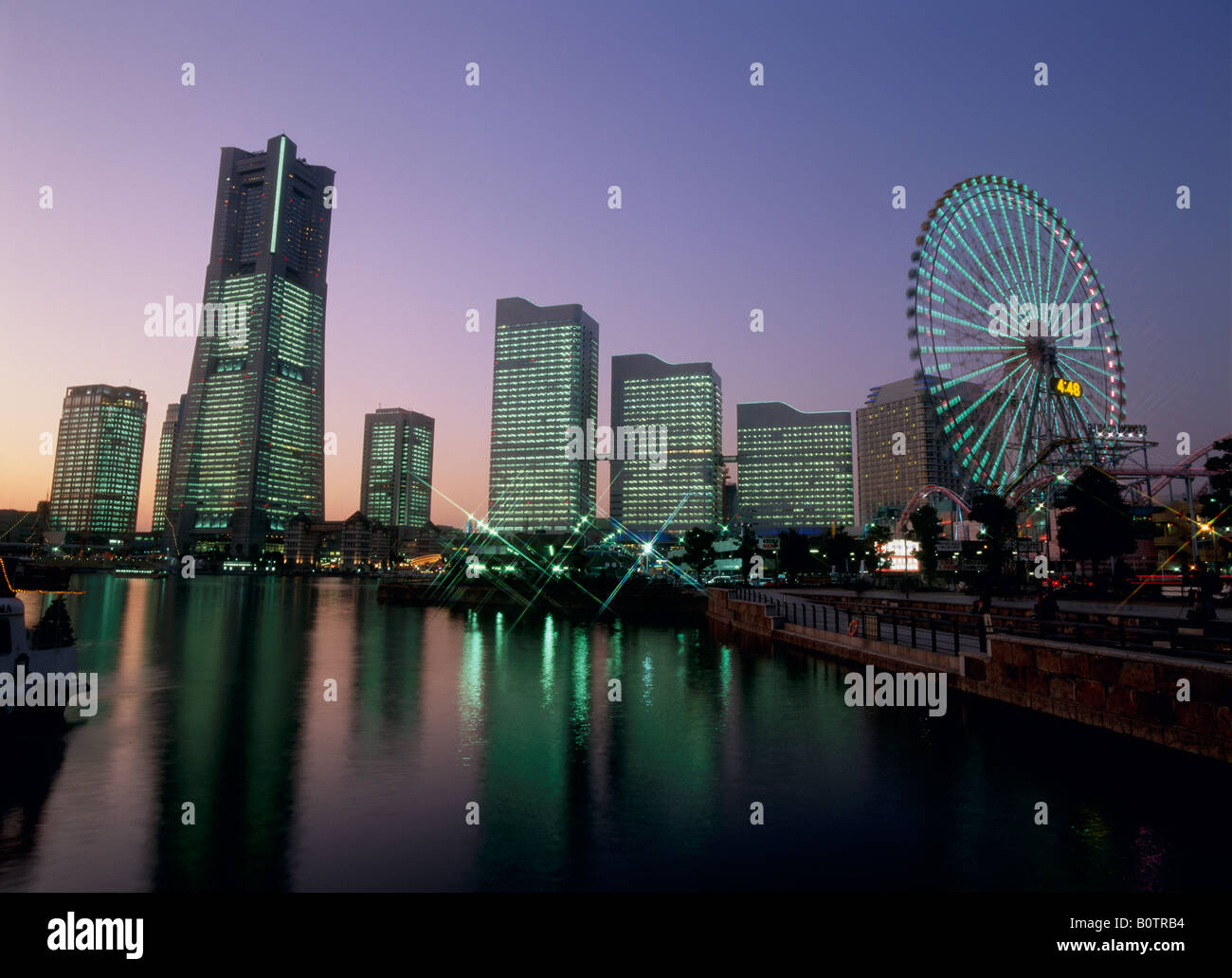 Cityscape, Yokohama, Japan Stock Photo - Alamy