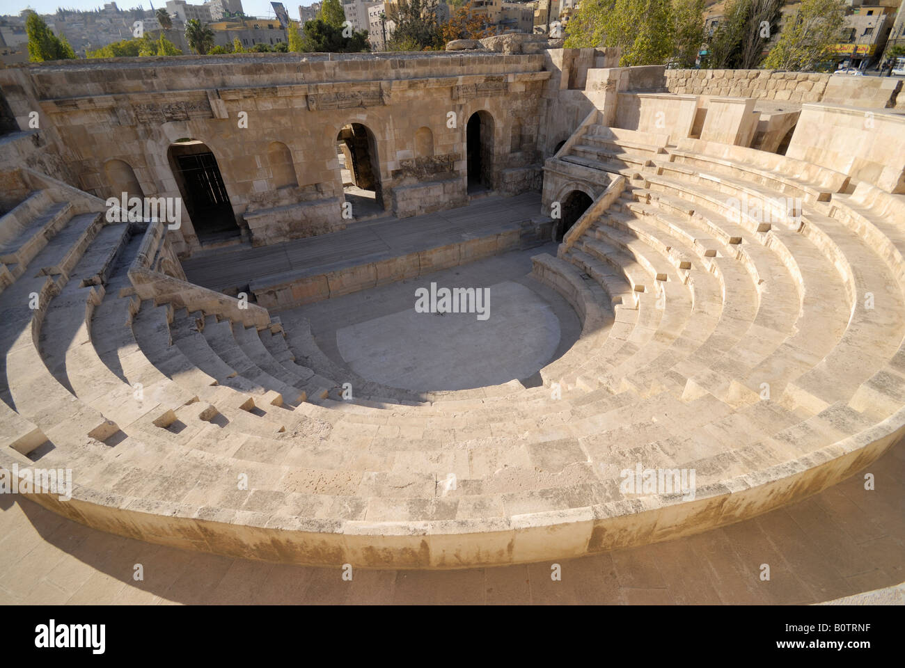 Roman amphitheatre amman hi-res stock photography and images - Alamy