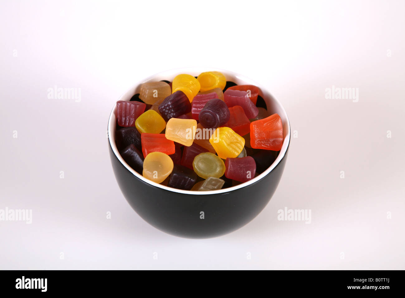 Bowl of Midget Gems Sweets Stock Photo - Alamy