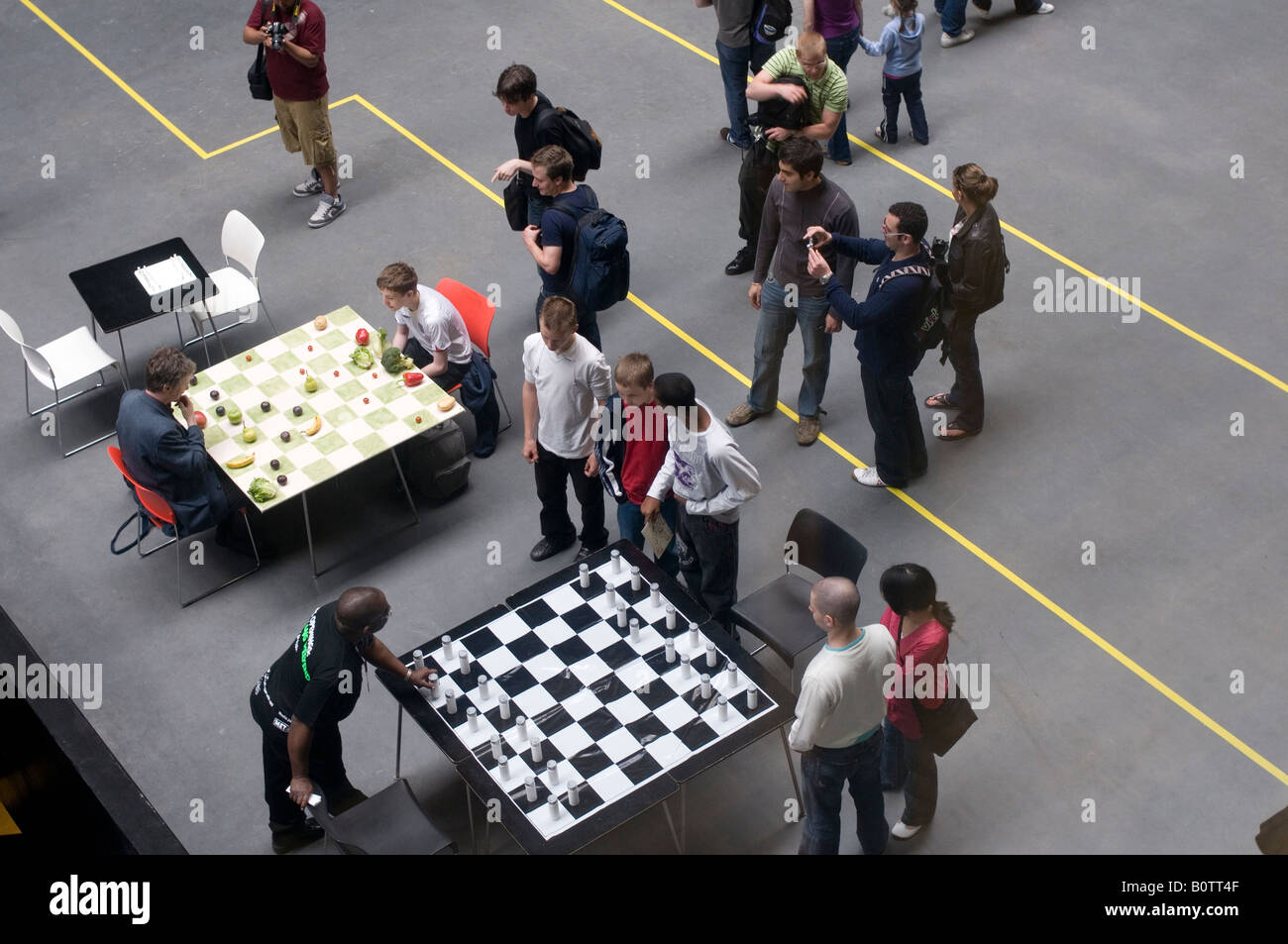 London May 24th 2008 Tate Modern. Fluxus movement inspired games ...