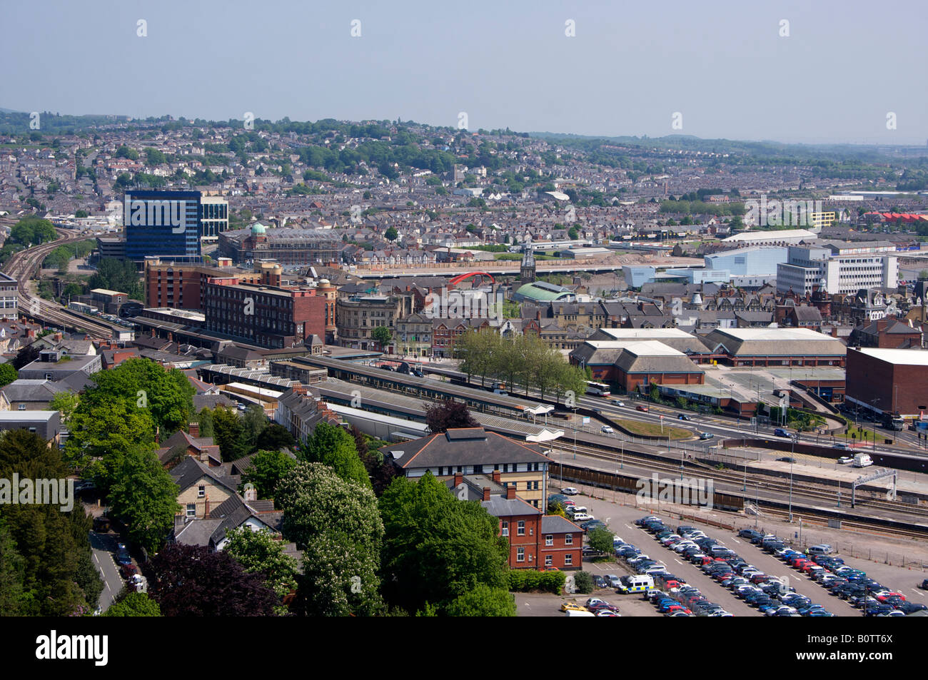 Train station newport gwent wales hi-res stock photography and images ...