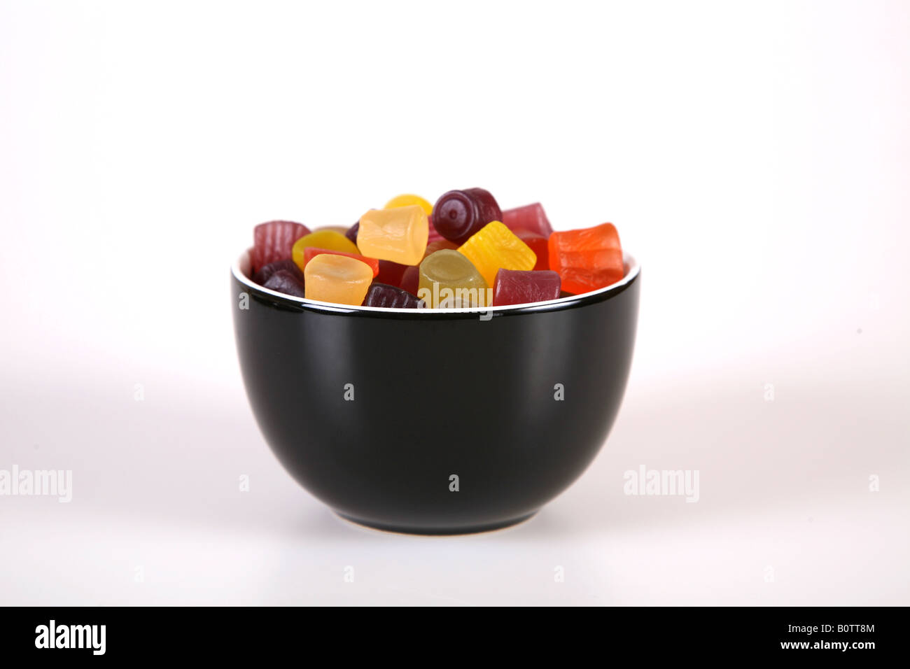 Bowl of Midget Gems Sweets Stock Photo - Alamy