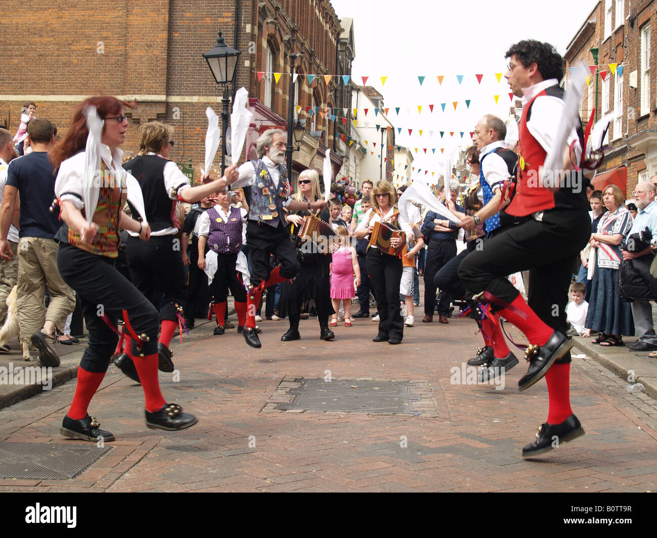 Traditional morris dancer costume hi-res stock photography and images ...