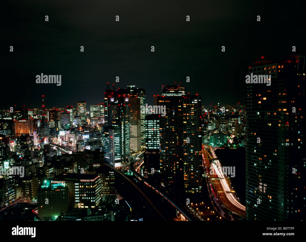 Cityscape, Tokyo, Japan Stock Photo - Alamy