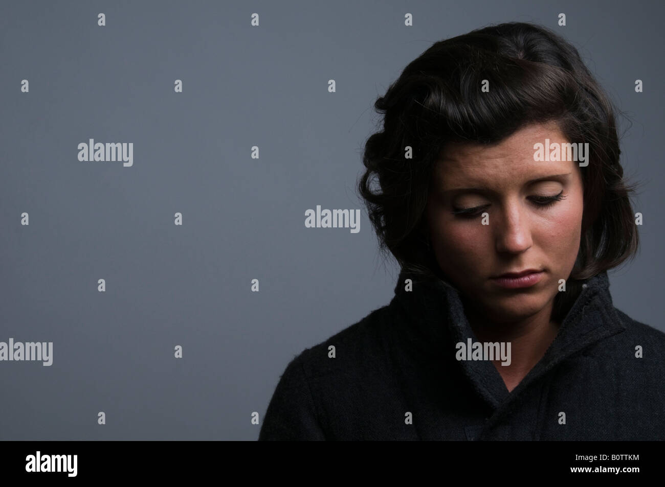 Miserable slumped hi-res stock photography and images - Alamy