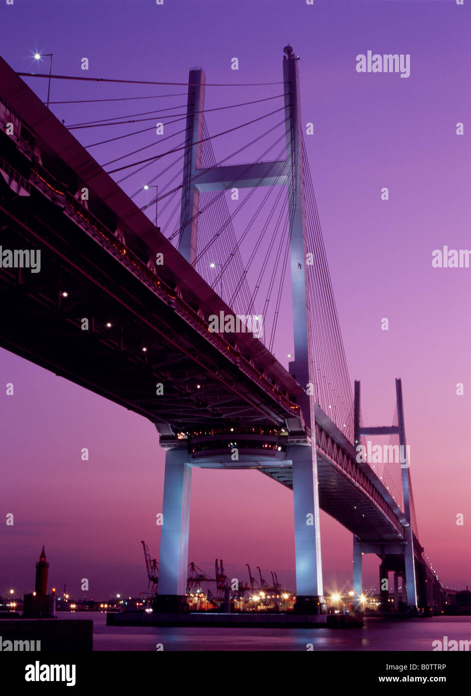 Yokohama Bay Bridge, Yokohama, Japan Stock Photo - Alamy