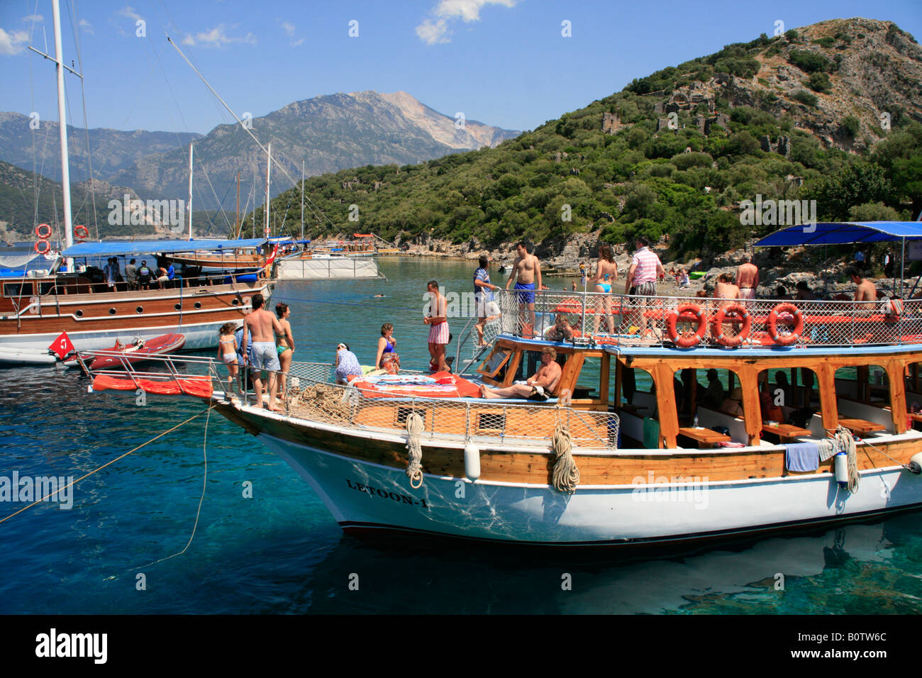 Clear blue waters of the med hi-res stock photography and images - Alamy