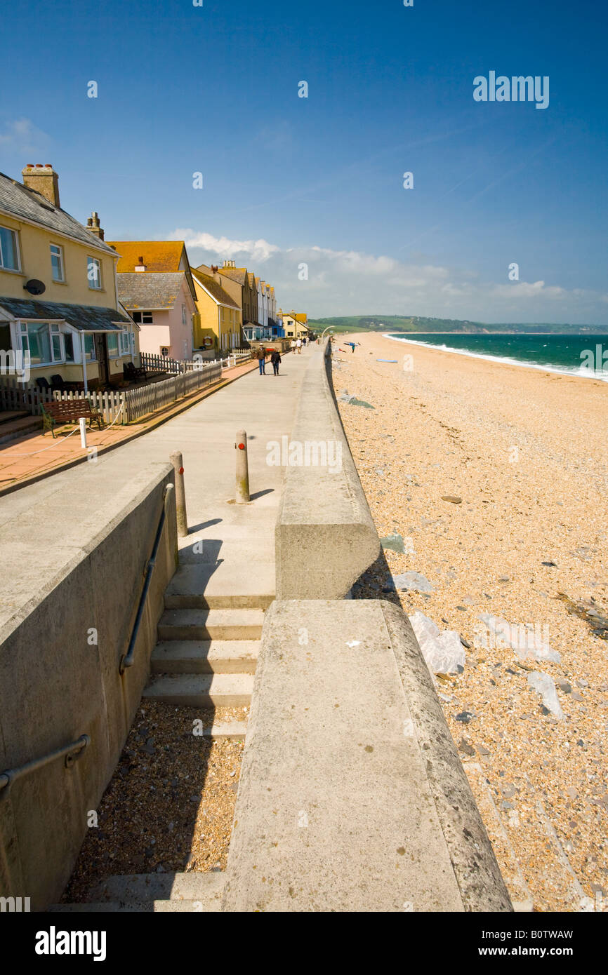 The sea front at Torcross Devon England UK Stock Photo - Alamy