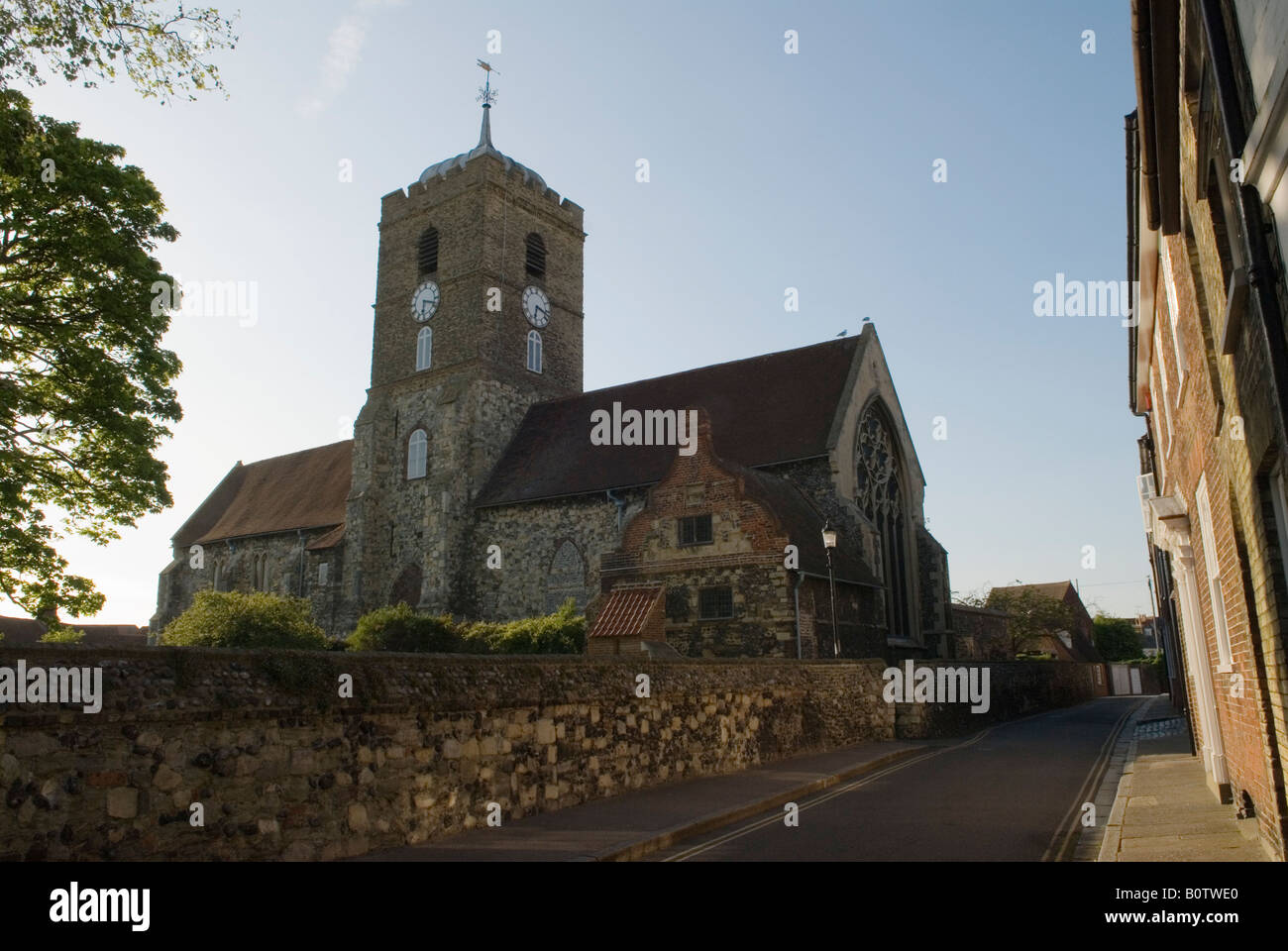 St Peters Church Sandwich Kent UK 2000s HOMER SYKES Stock Photo - Alamy