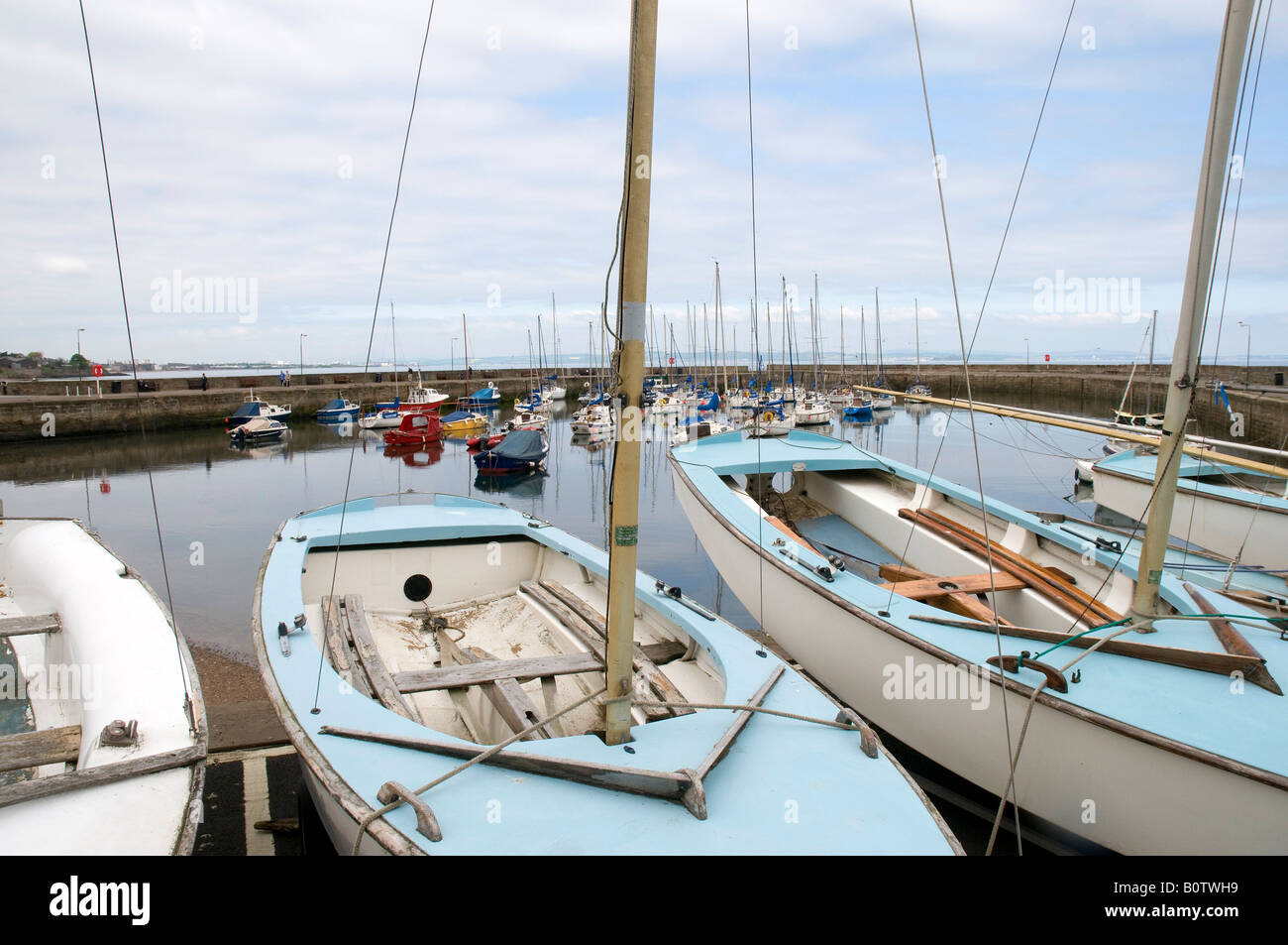Fisherrow Harbour, Musselburgh, Edinburgh, Scotland Stock Photo - Alamy