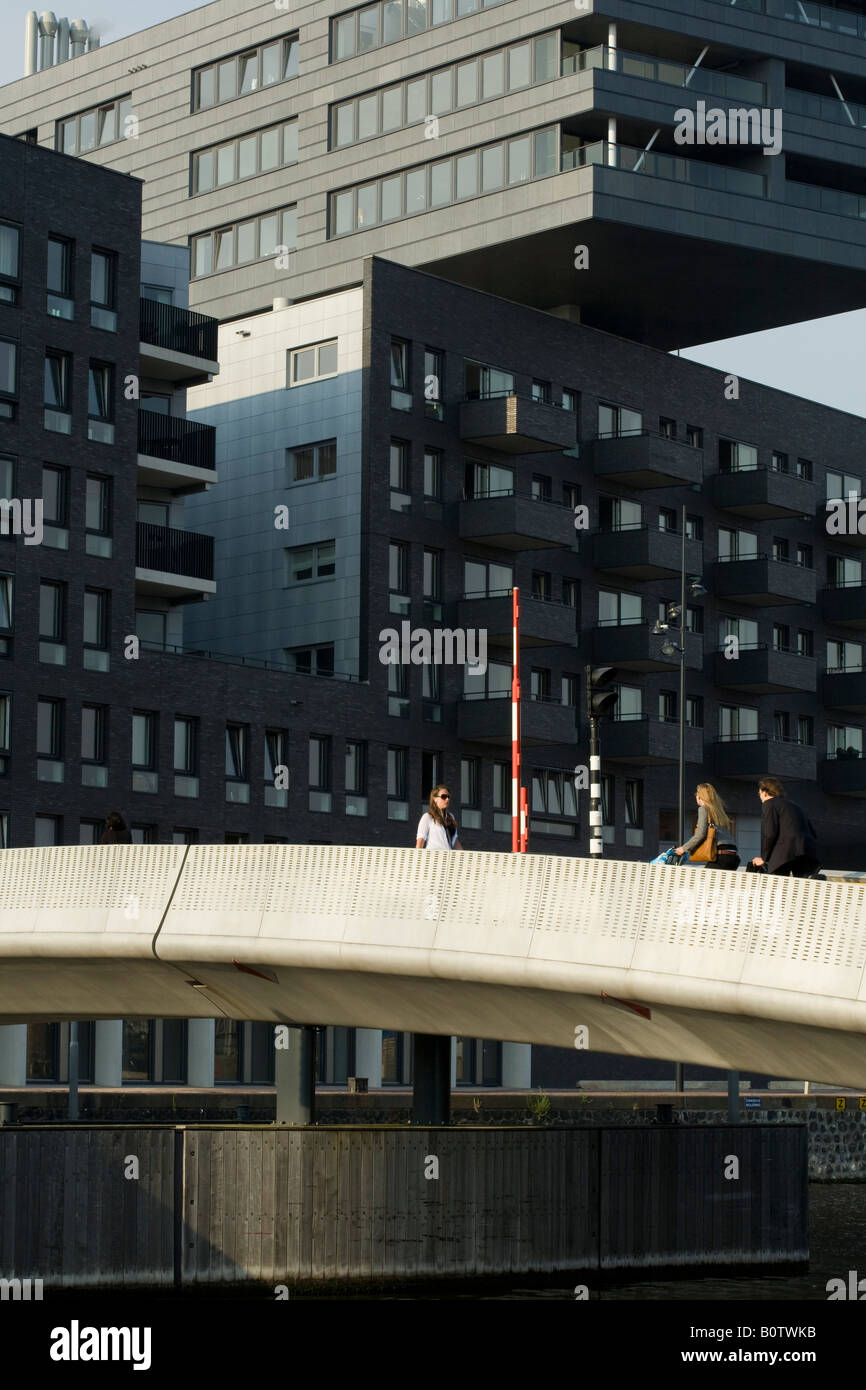 new buildings at the westerdok in amsterdam Stock Photo - Alamy