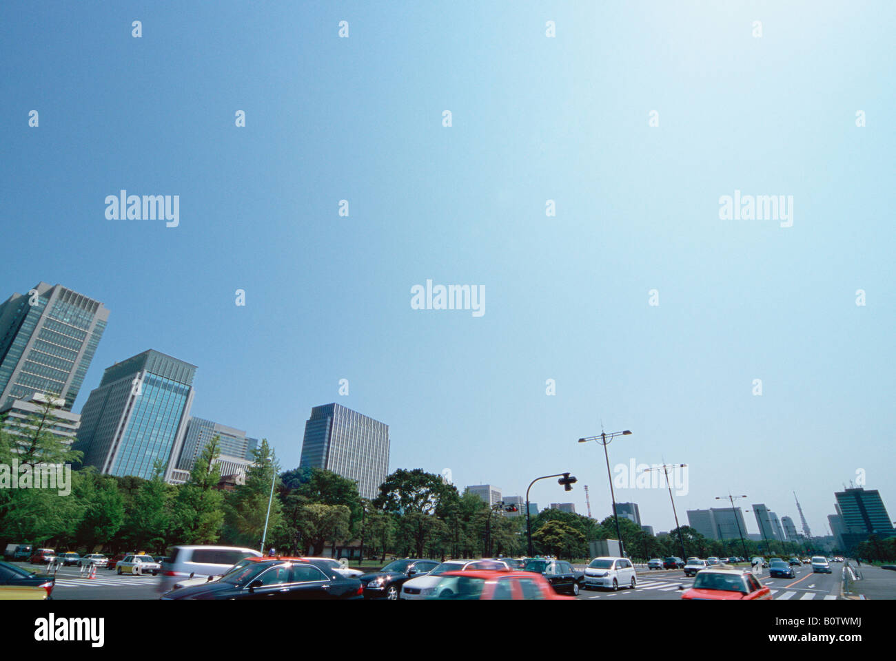 Cityscape, Tokyo, Japan Stock Photo - Alamy