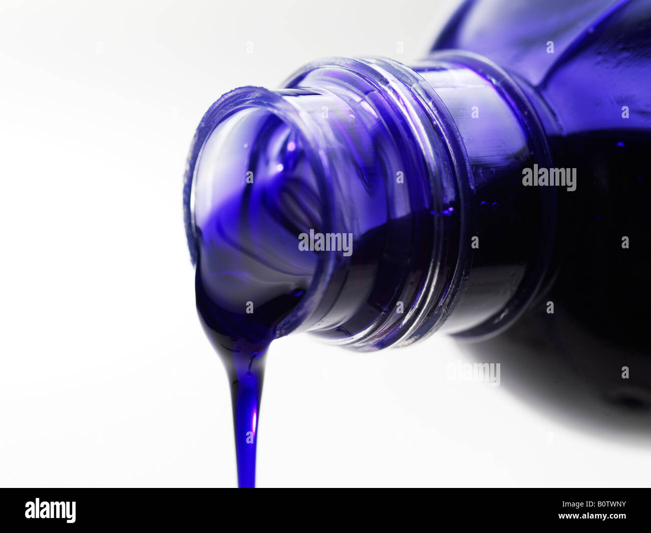 Blue ink bottle hi-res stock photography and images - Alamy