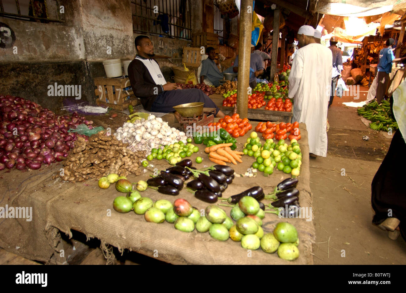 fresh food market Stock Photo - Alamy
