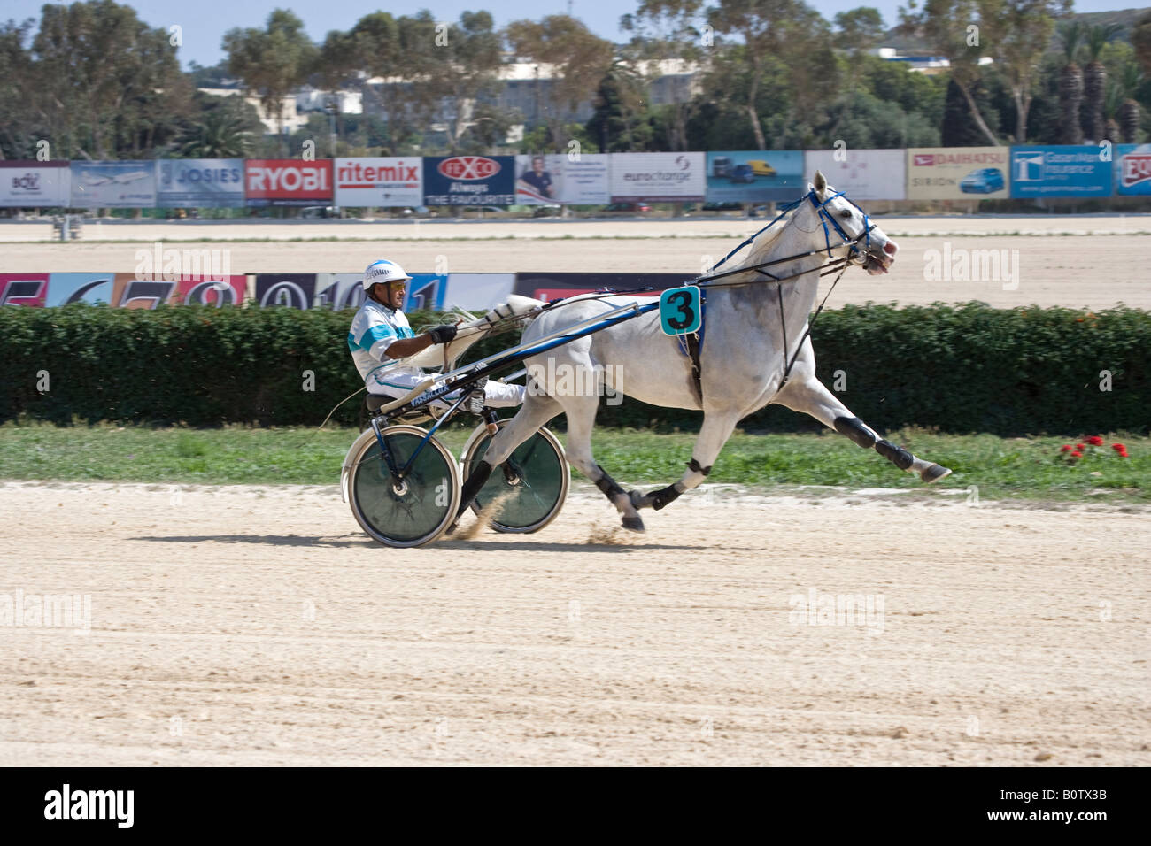 Malta Horse Racing Track Marsa Malta Stock Photo - Alamy