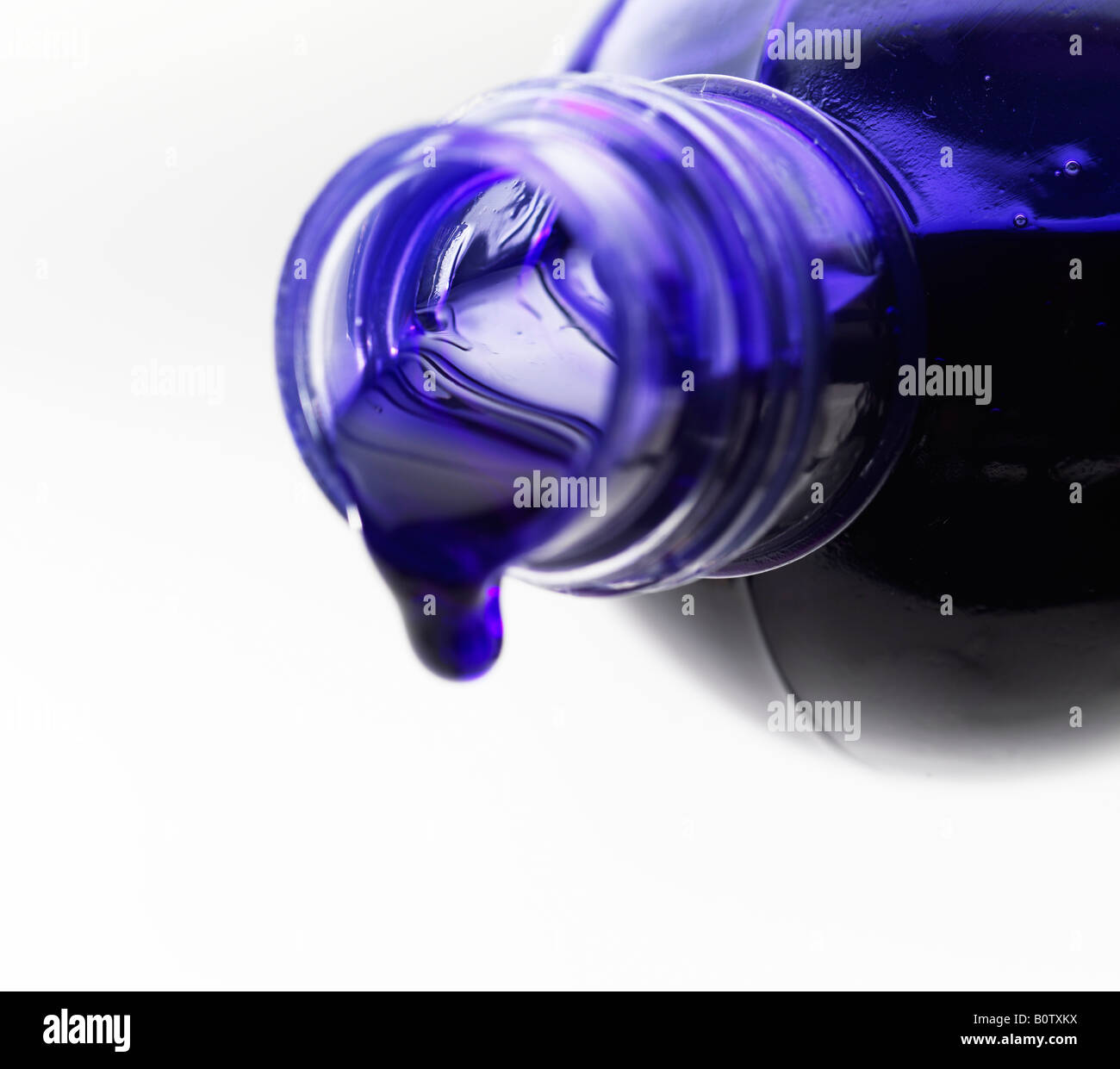 Blue ink bottle hi-res stock photography and images - Alamy