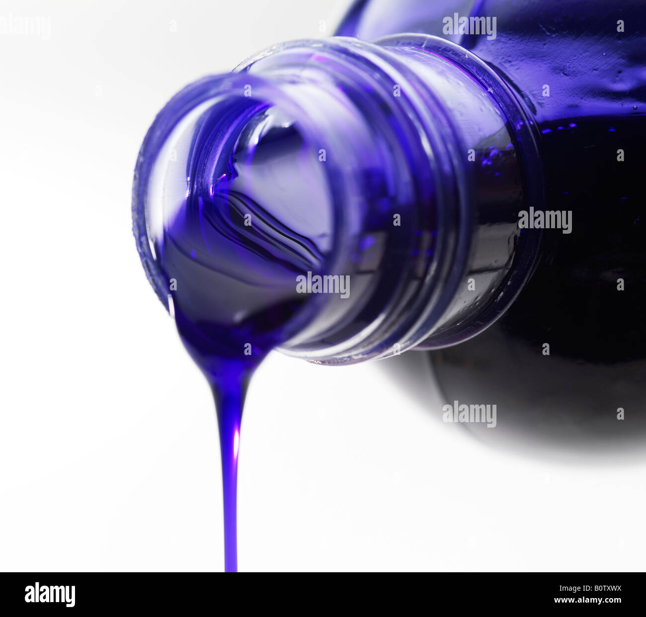 Blue ink bottle hi-res stock photography and images - Alamy