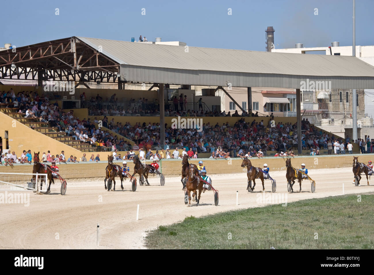 Malta Horse Racing Track Marsa Malta Stock Photo - Alamy