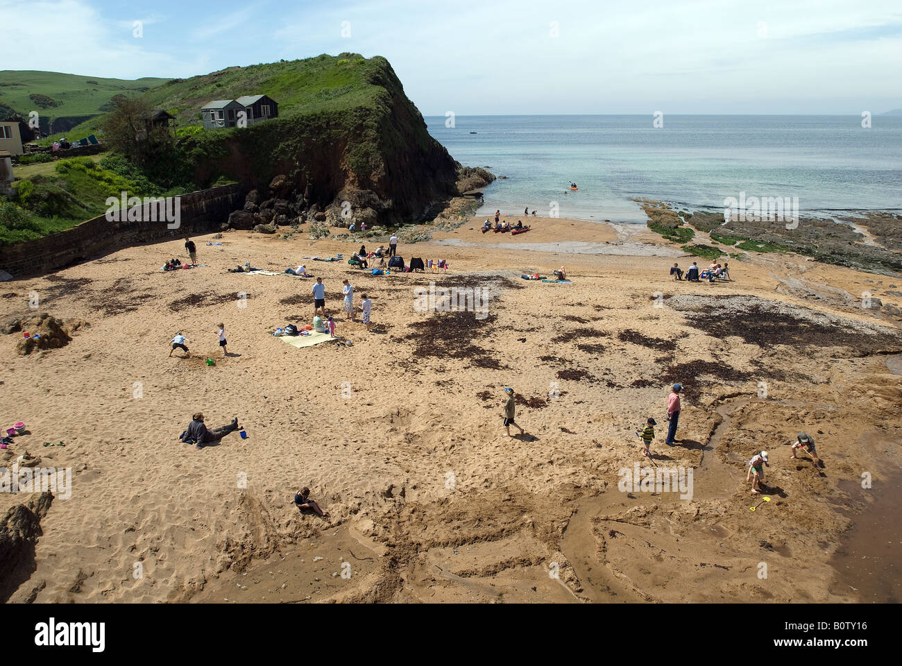Hope Cove, Devon, England Stock Photo - Alamy