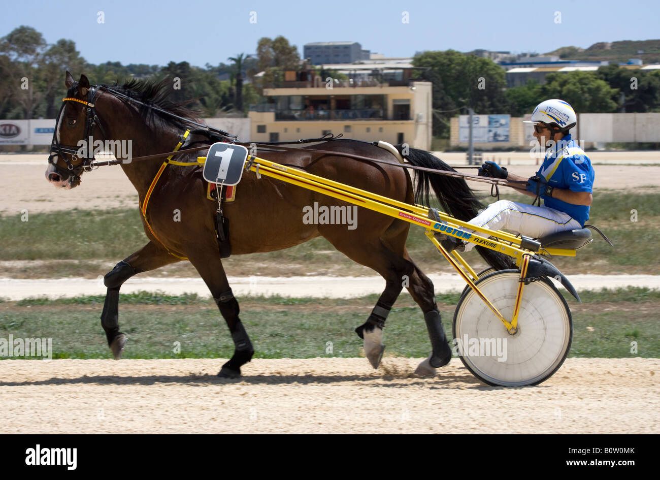 Horse Racing Track Marsa Valletta Malta Stock Photo - Alamy