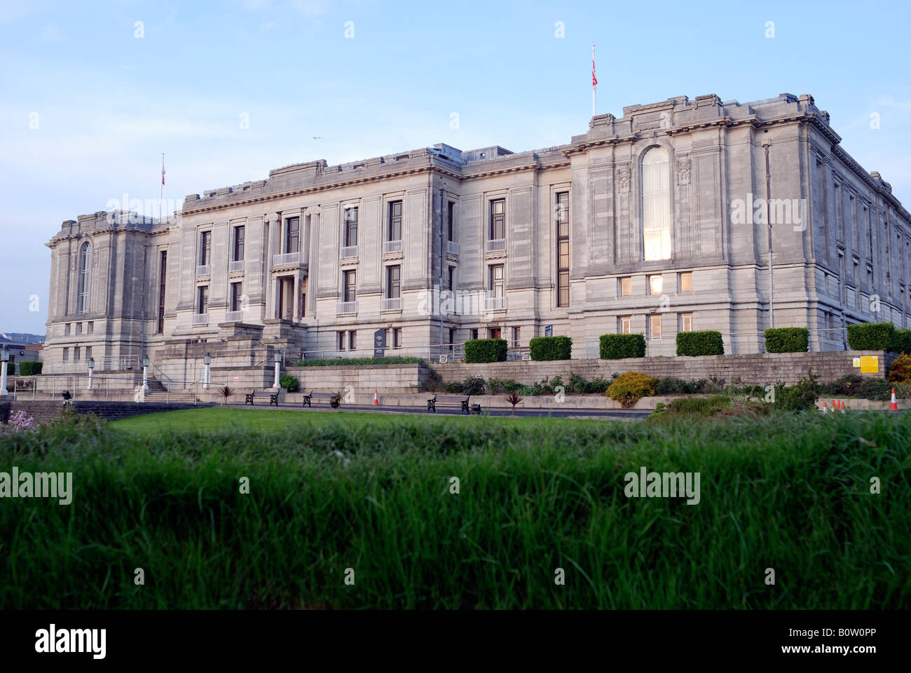 The national library of wales and stone hi-res stock photography and ...