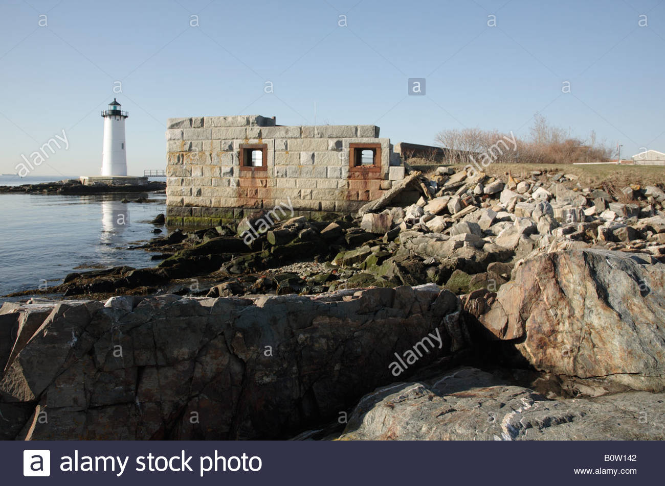 Fort Constitution New Hampshire Stock Photos & Fort Constitution New ...