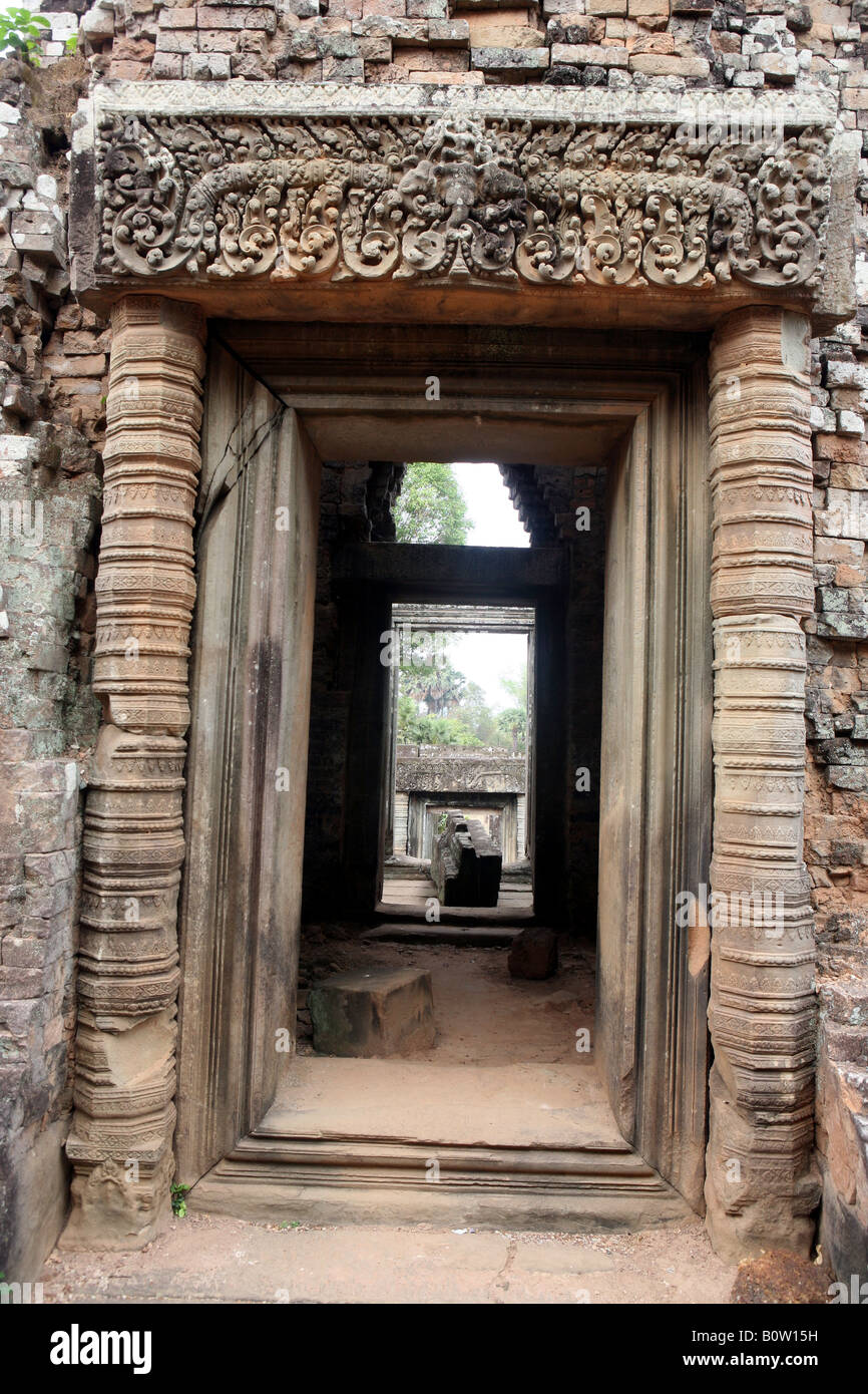 Doorway into the Pre Rup state temple built by Rajendravarman 2nd in ...