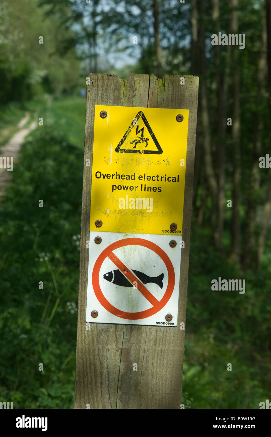 Electrical safety signs hi-res stock photography and images - Alamy