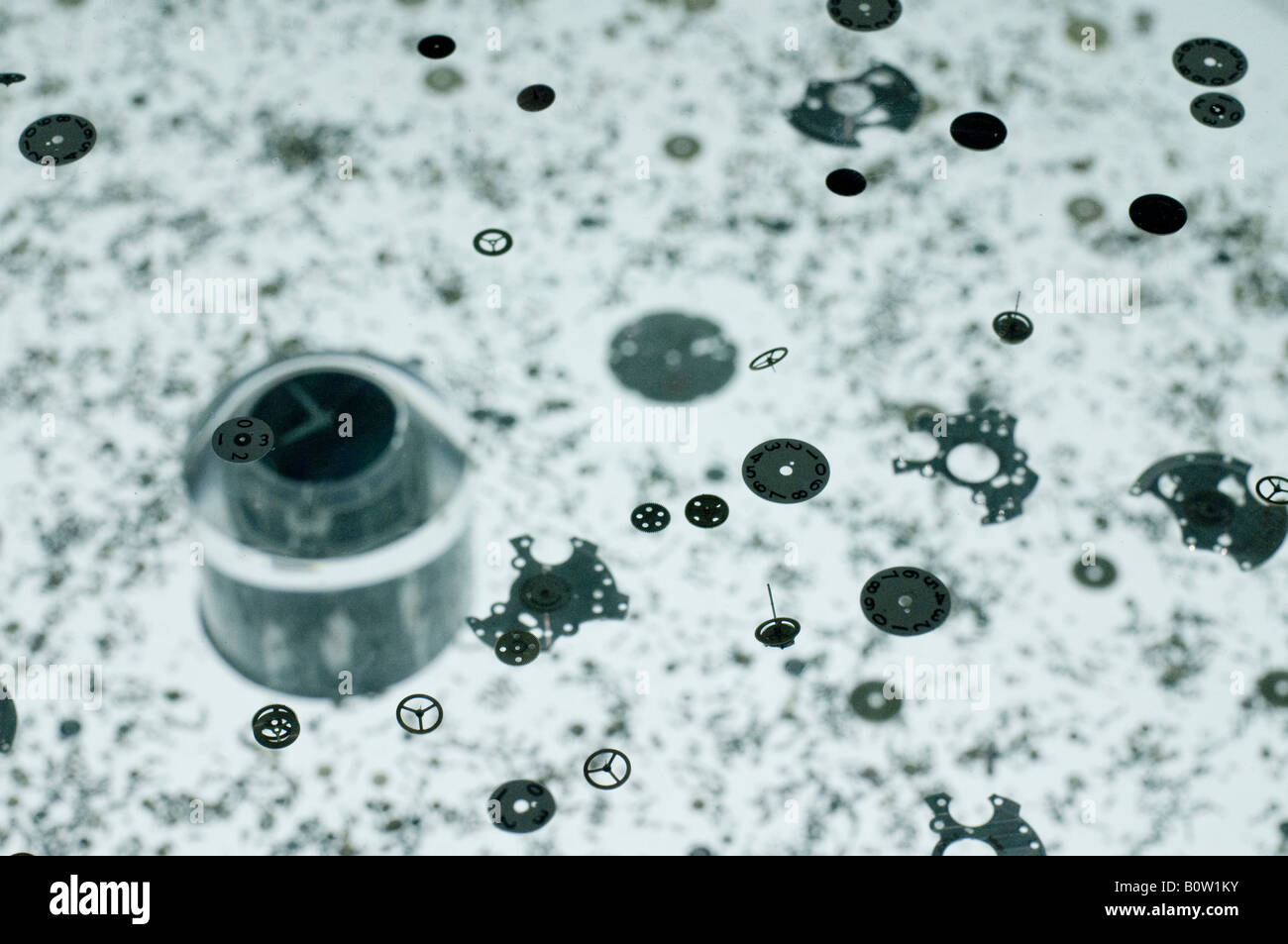 Floating clock hi-res stock photography and images - Alamy