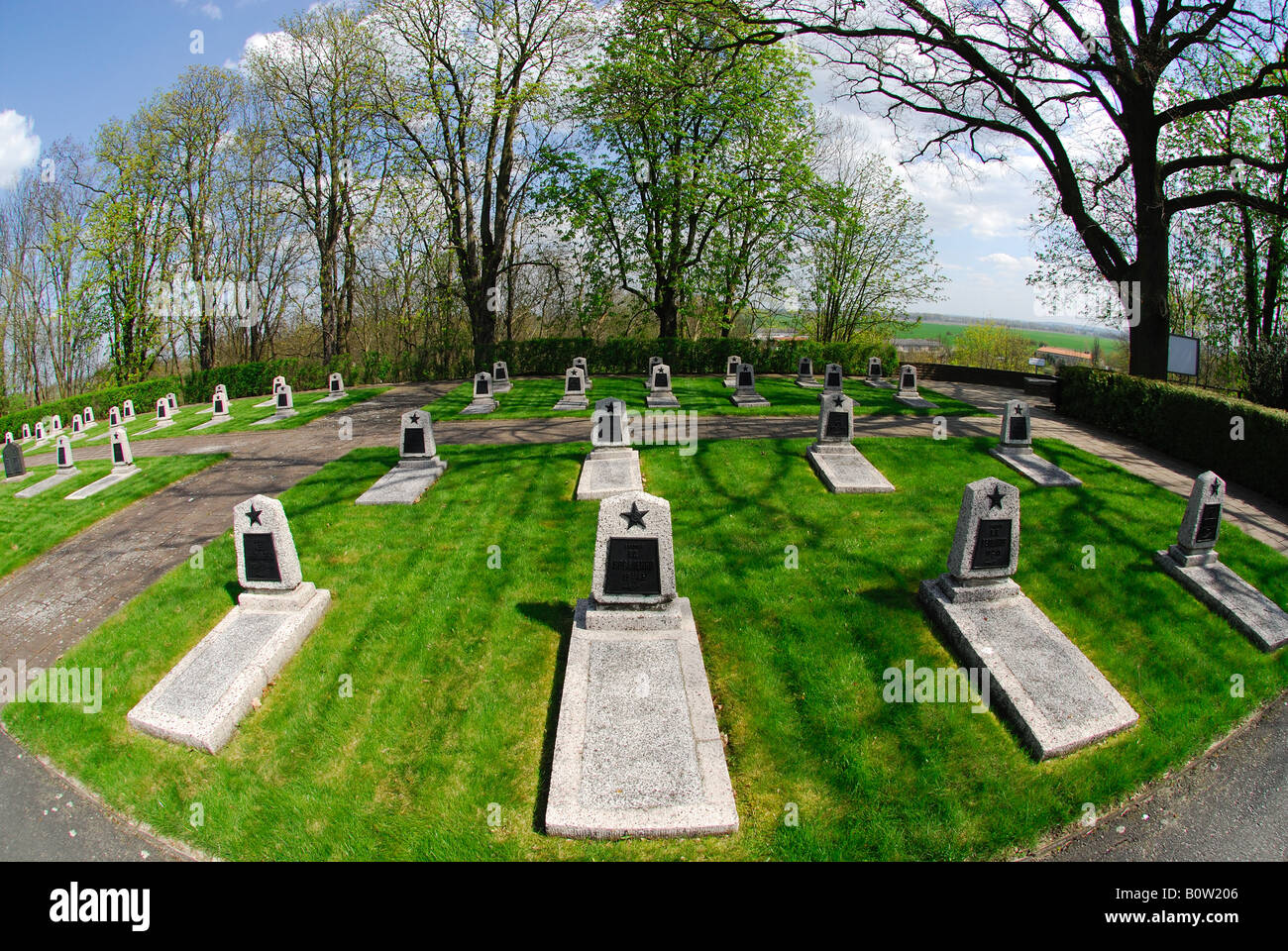 Russian World War Two war memorial at Seelow Heights Germany Stock ...