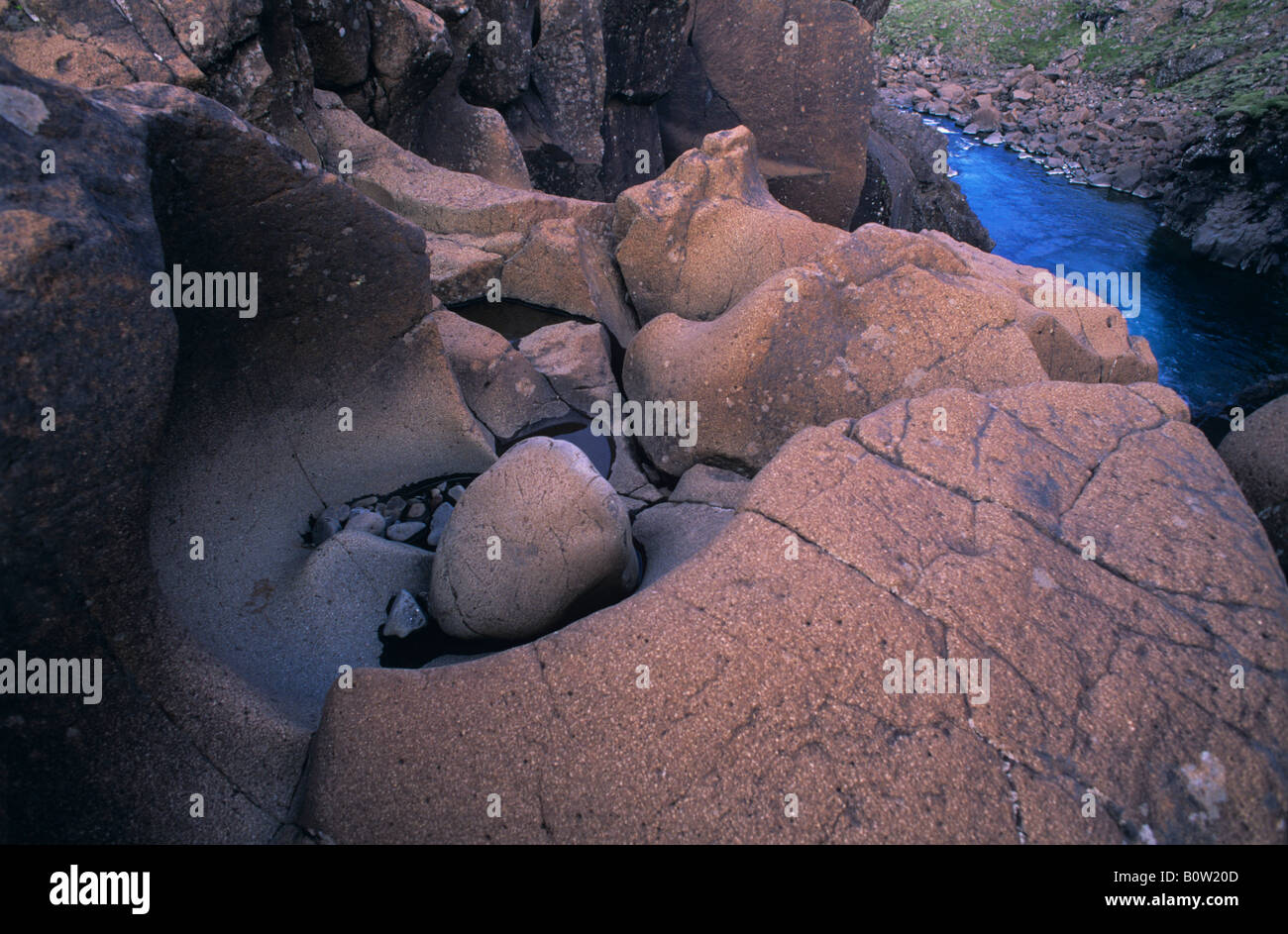 Pot hole river erosion hi-res stock photography and images - Alamy