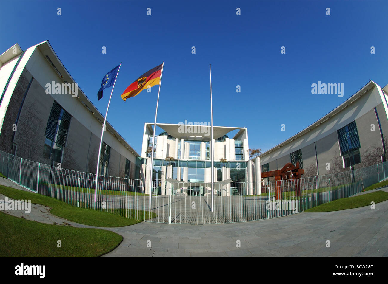 German Chancellery Office government district Berlin Stock Photo - Alamy
