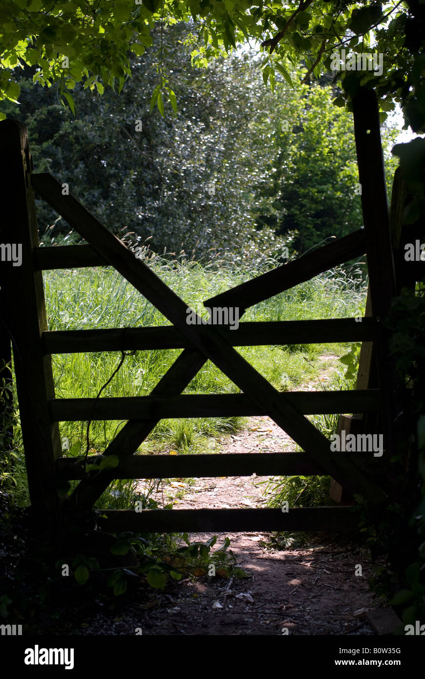 Woodlands gate hi-res stock photography and images - Alamy