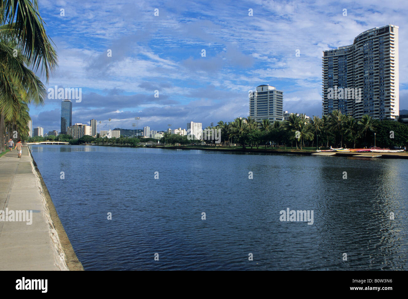 Ala wai canal hi-res stock photography and images - Alamy