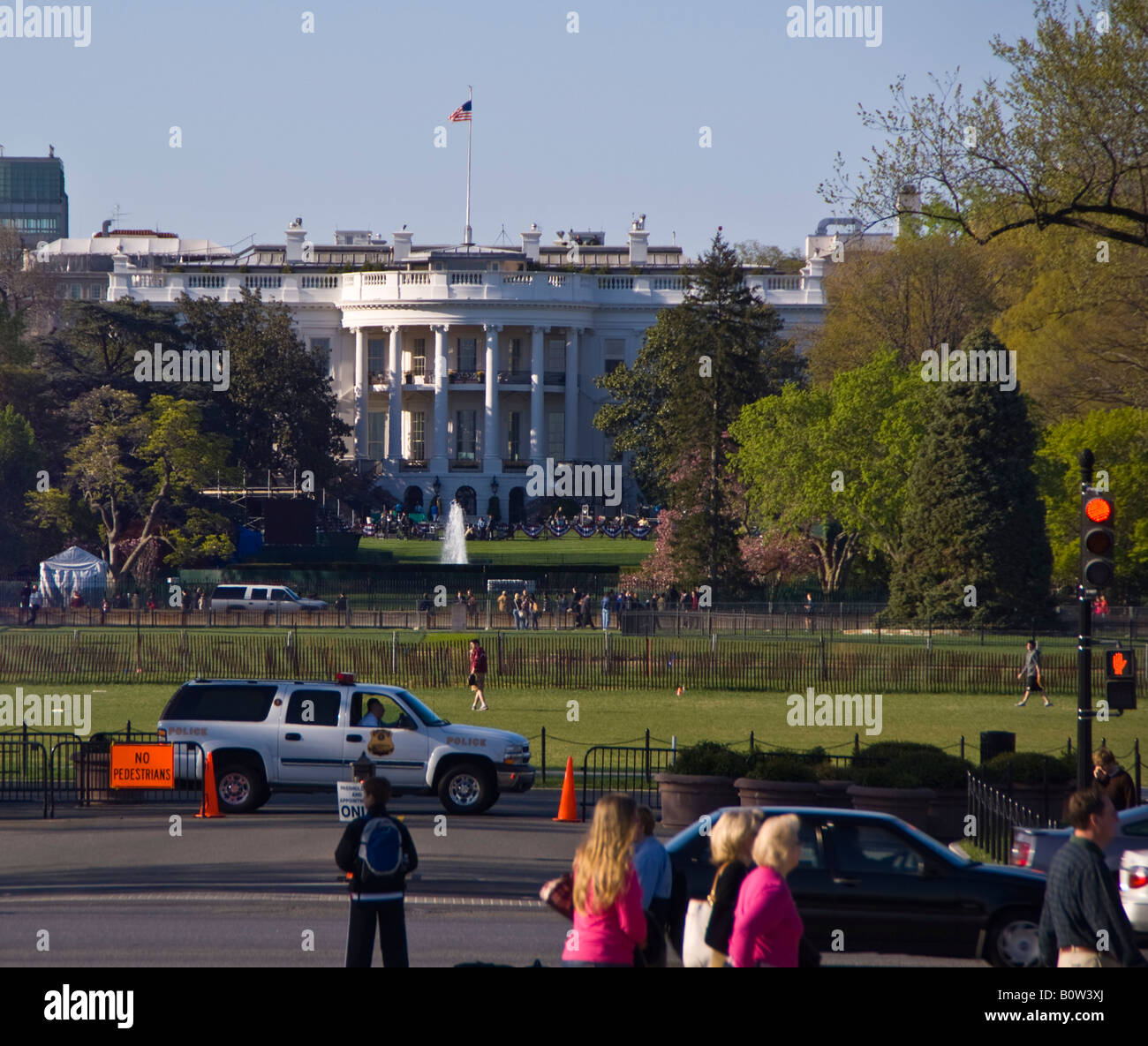 White House Security On Roof