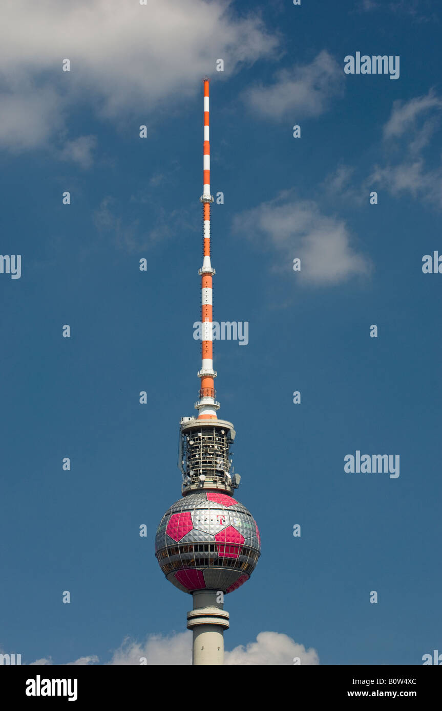 The Fernsehturm or Television Tower. Berlin, Germany Stock Photo - Alamy