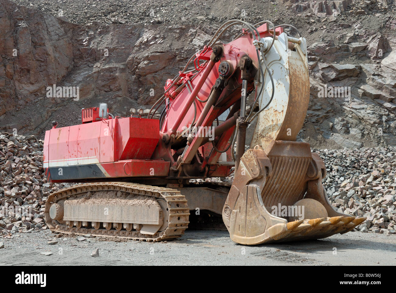 Crawler Mounted Excavator High Resolution Stock Photography and Images ...