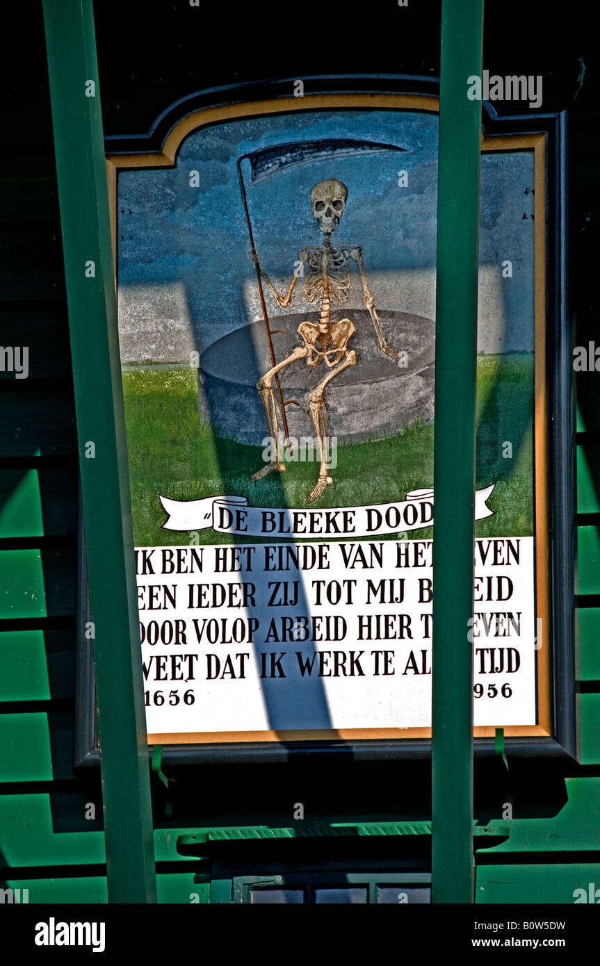 Windmill the pale death Netherlands Village Zaanse Schans Noord Holland ...