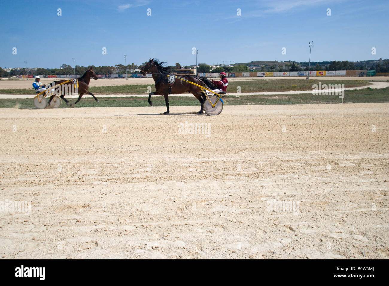 Malta Horse Racing Track Marsa Valletta Malta Stock Photo - Alamy